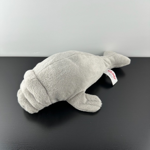 Gund | Toys | Gund Rare Manfred Manatee 2 440172 Gray Sea Cow Plush ...